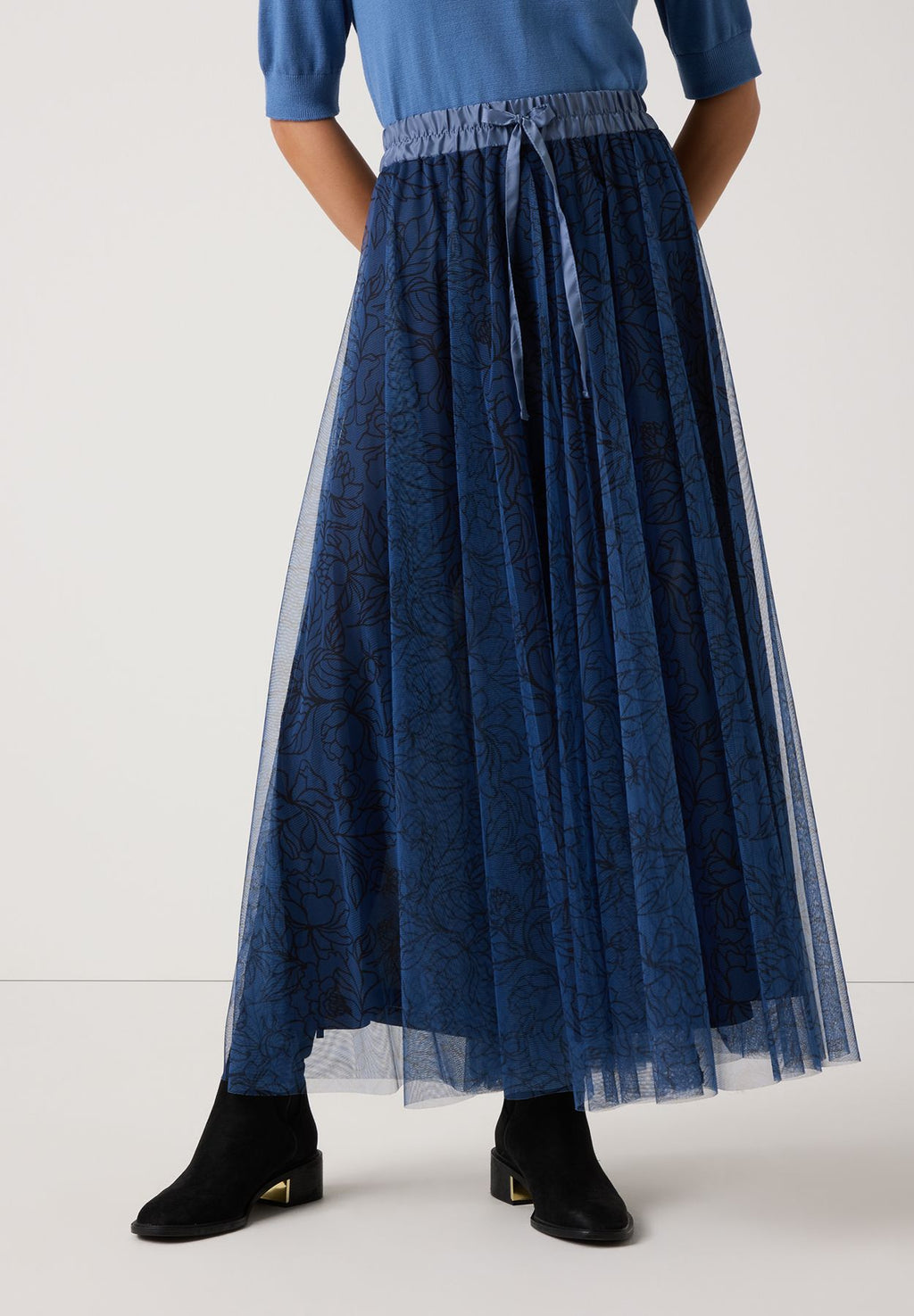 Meshrock mit Print – Modehaus Schlier